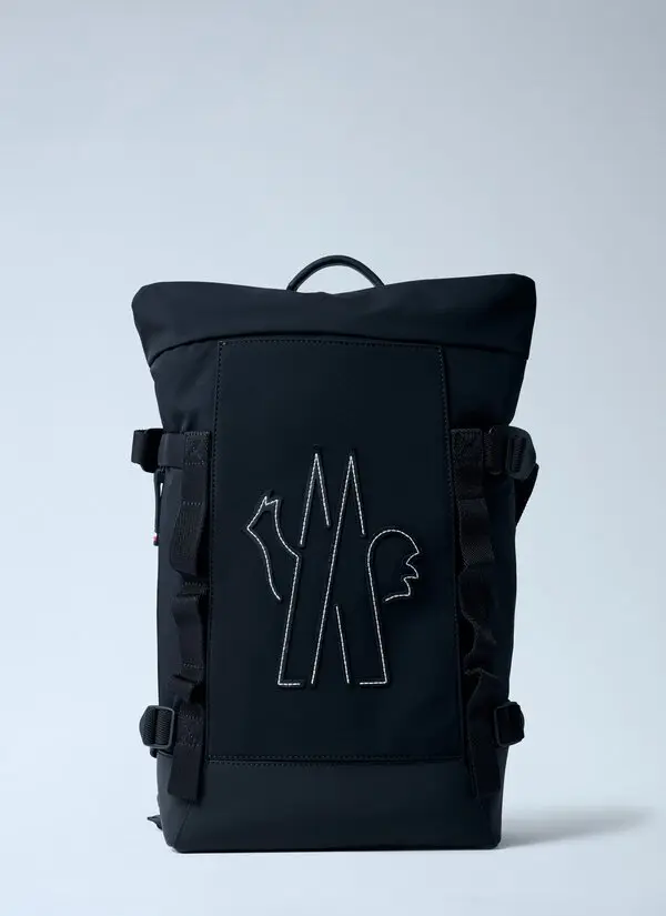 Moncler Logo Motif Technical Fabric Backpack