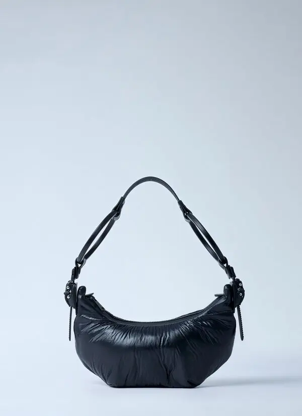 INNERRAUM Micro Half Moon Shoulder Bag - Black