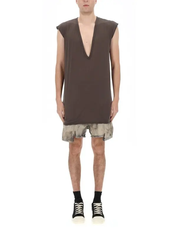 Rick Owens T-shirt Dylan T - Brown