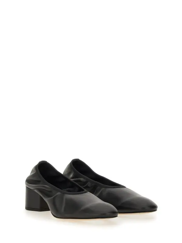 AeydĒ Gemma Nappa Leather Pumps - Black