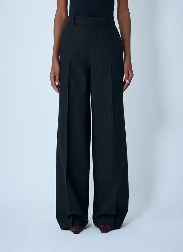 Gucci Tailored Wool Pants - Black