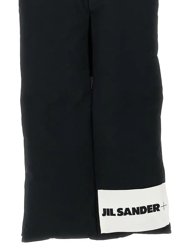 JIL SANDER Down Scarf 01' Scarf - Black