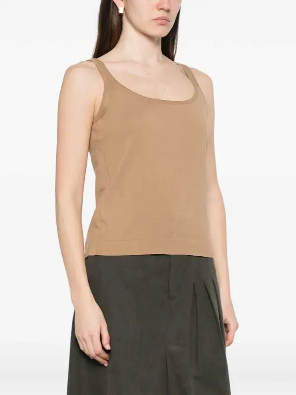 Max Mara Pumano Tank Top - Brown