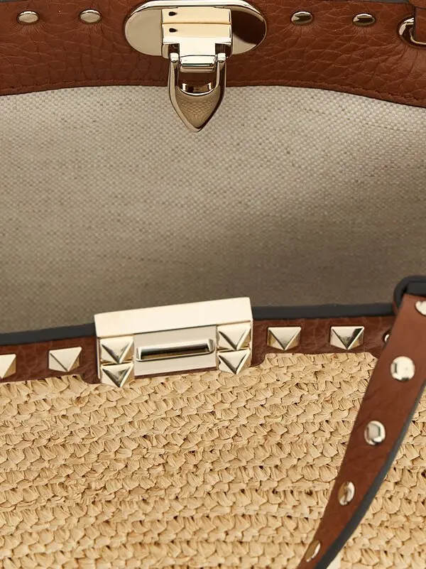 Valentino Garavani Rockstud Small Shopping Bag