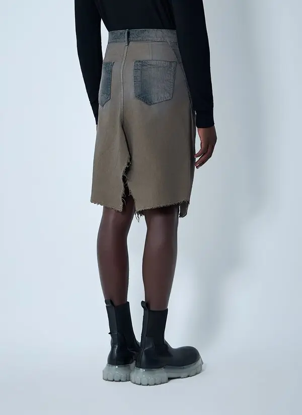 Rick Owens Slivered Midi Skirt