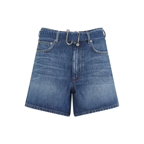 Sportmax Fiesta Denim Shorts - Blue