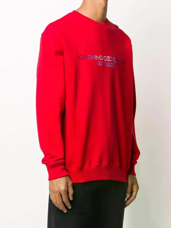 Opening Ceremony Embroidered Logo Sweatshirt