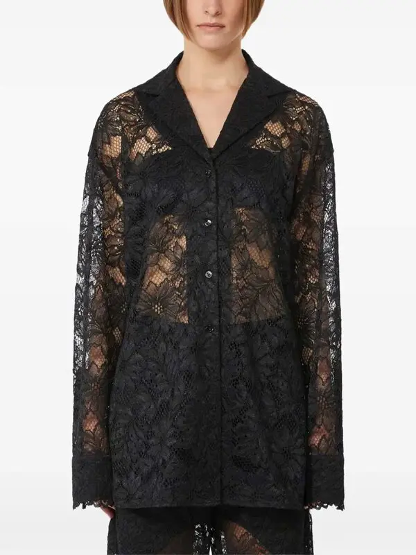Sportmax Floral Lace Shirt