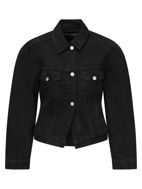 Jacquemus Denim Jacket - Black