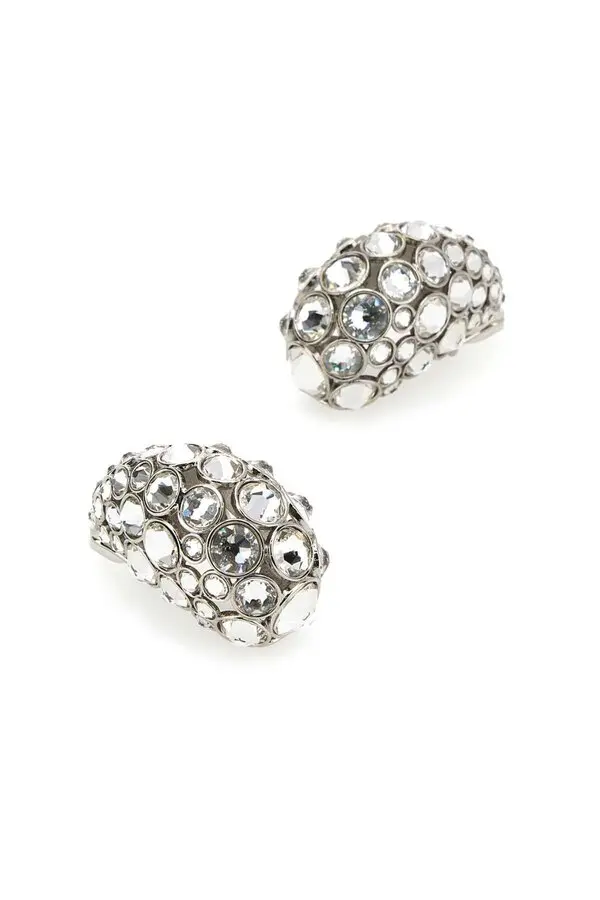 Valentino Garavani Embellished Metal Earrings