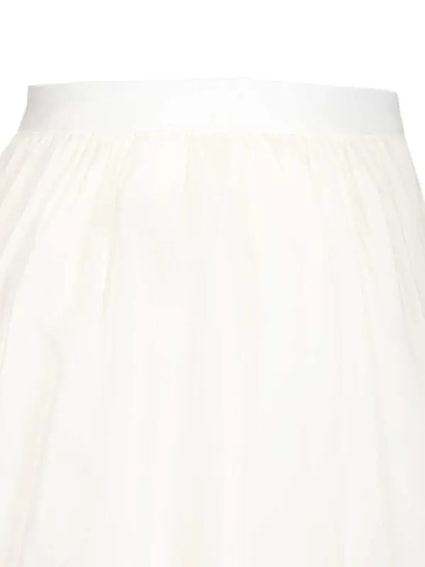 FORTE_FORTE Embroidered Voile Long Skirt