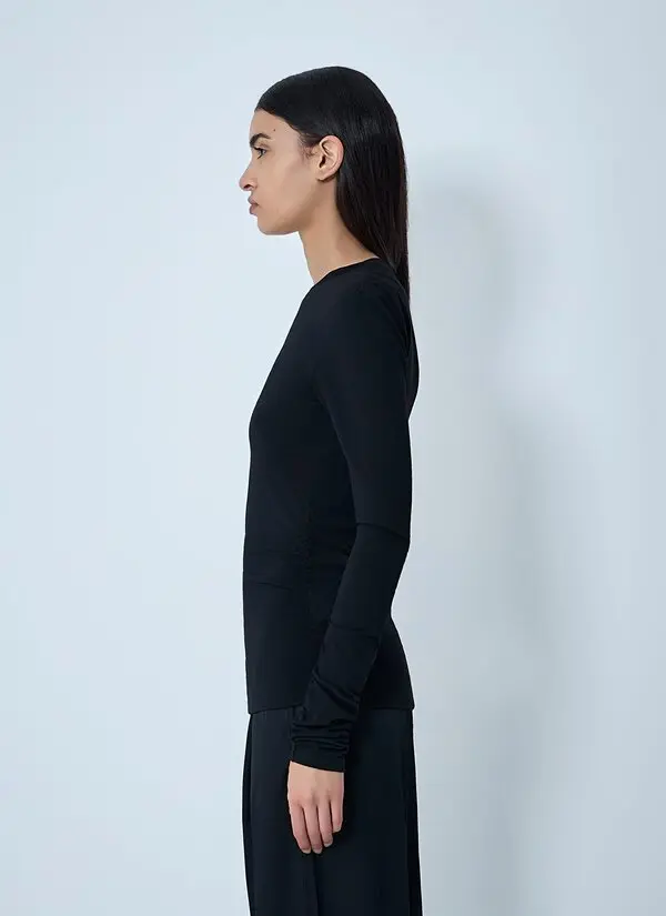 Our Legacy Strain Slim Top - Black
