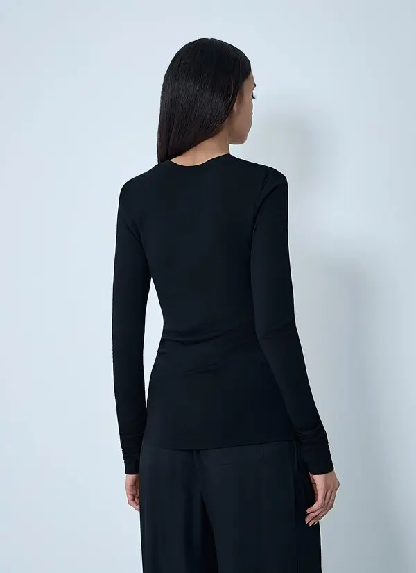 Our Legacy Strain Slim Top - Black