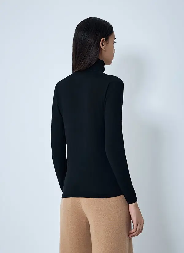 Max Mara Wool Turtleneck Sweater