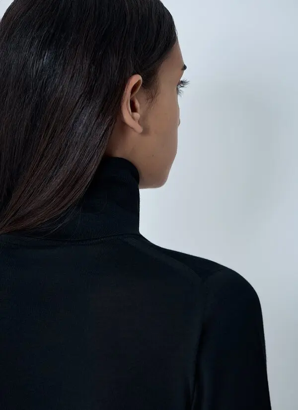 Max Mara Wool Turtleneck Sweater