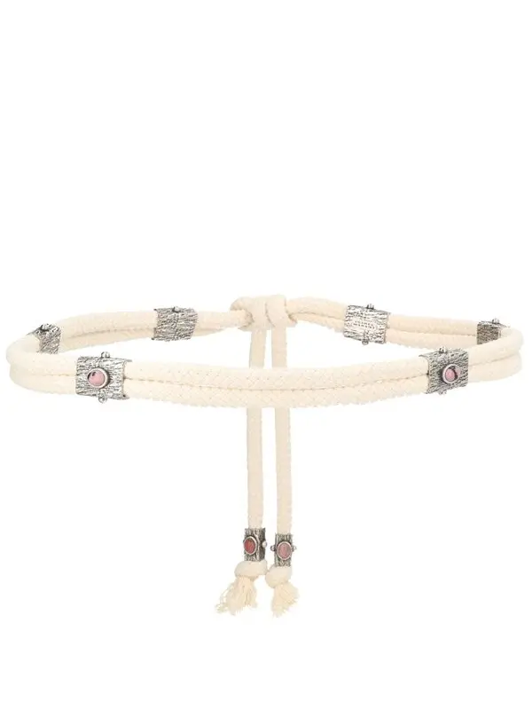 Isabel Marant Étoile Aleea Belt - Cream