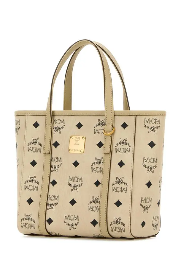 Mcm Printed Canvas Mini Tony Handbag - Multicolor