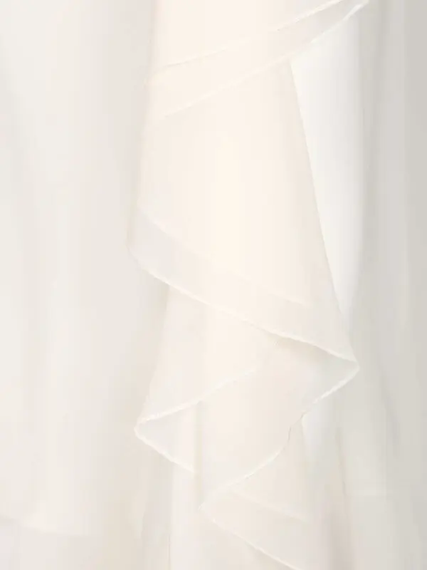 FORTE_FORTE Ruffled Chiffon Shirt