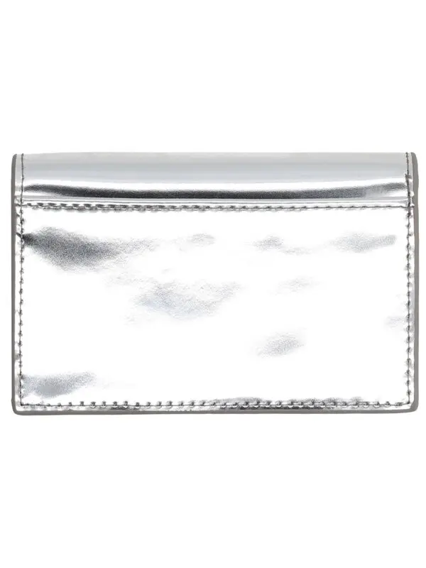 DIESEL® 1dr Card Holder - Silver