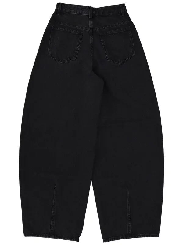 Jacquemus Oval Jeans - Black