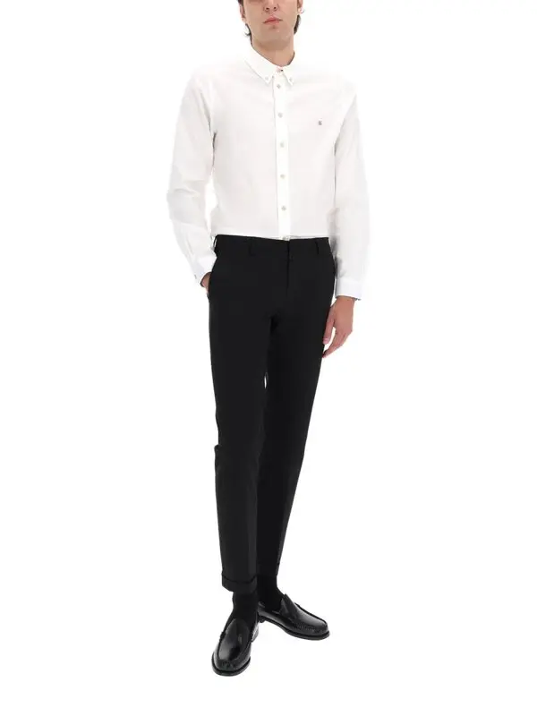 Paul Smith Tailored Organic Cotton Blend Pants