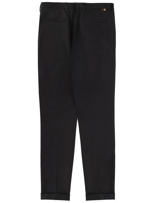 Paul Smith Tailored Organic Cotton Blend Pants
