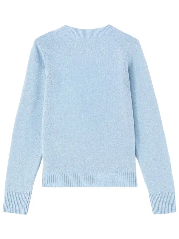 GANNI Wool Jersey Sweater - Multicolor
