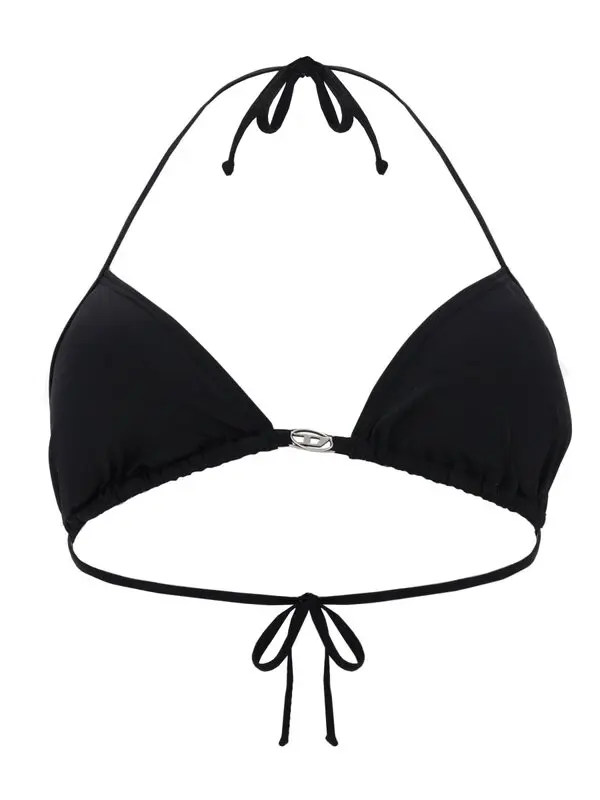 DIESEL® Triangle Bikini Top - Black