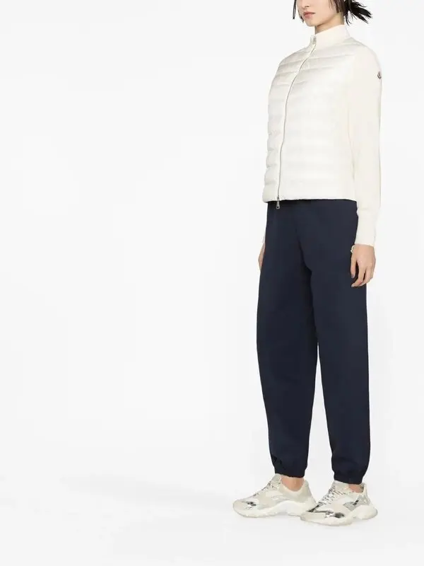 Moncler Quilted Zip-up Cardigan