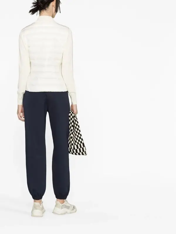 Moncler Quilted Zip-up Cardigan