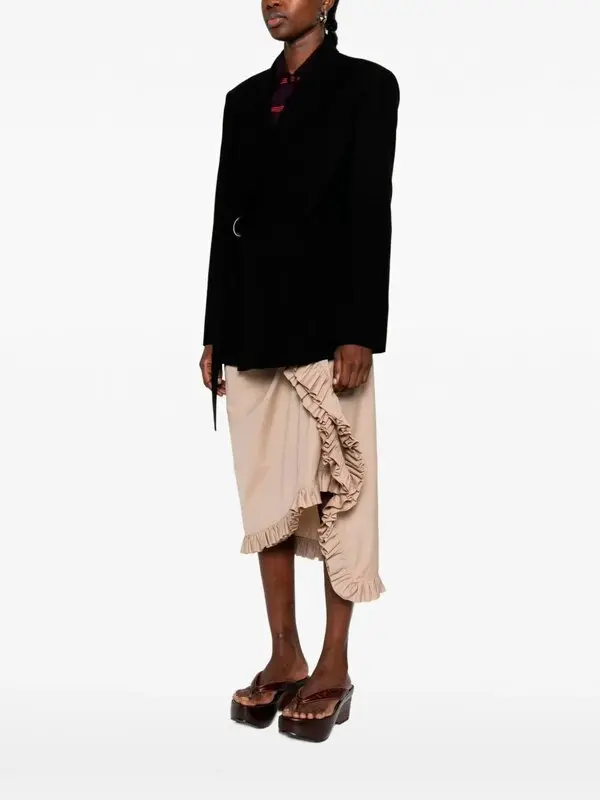 Loewe Wool Draped Jacket