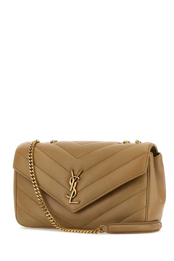 Saint Laurent Medium Loulou Shoulder Bag - Brown