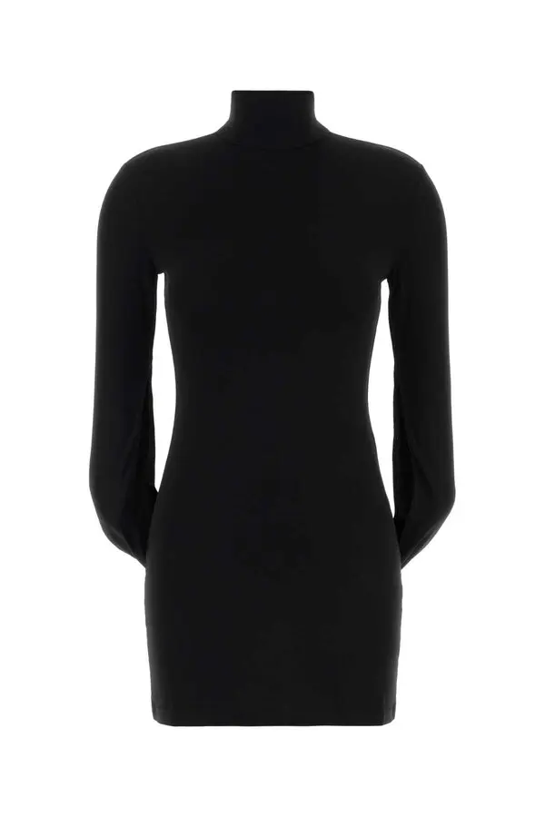 Alexander Wang Stretch Jersey Mini Dress - Black