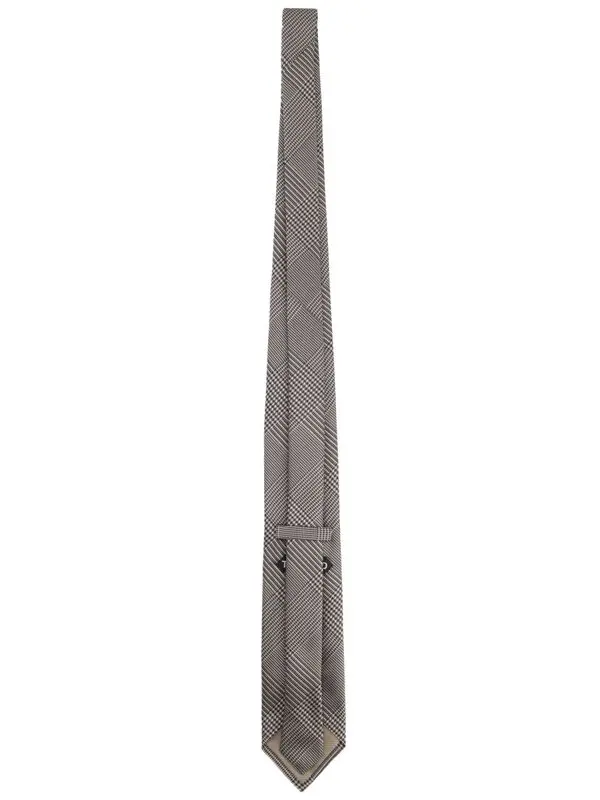 TOM FORD Printed Silk Neck Tie - Multicolor