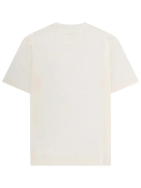 Zegna T-shirt Oasi In Lino - White