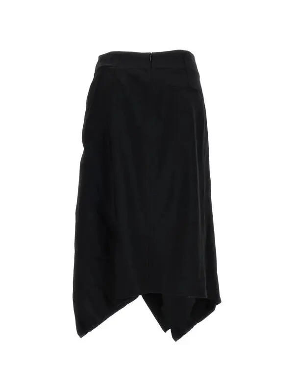 Bottega Veneta Lightweight Wool Midi Skirt