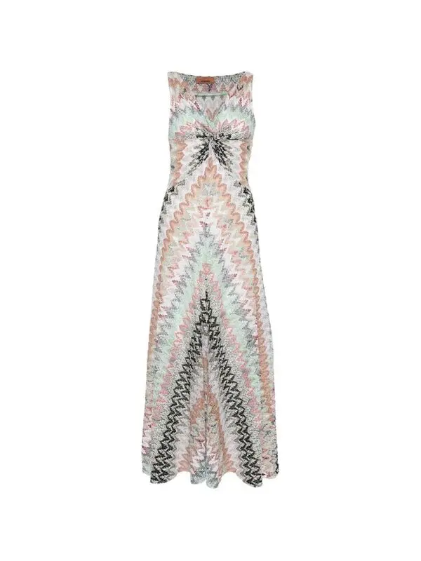 Missoni Sleeveless Long Dress - Multicolor