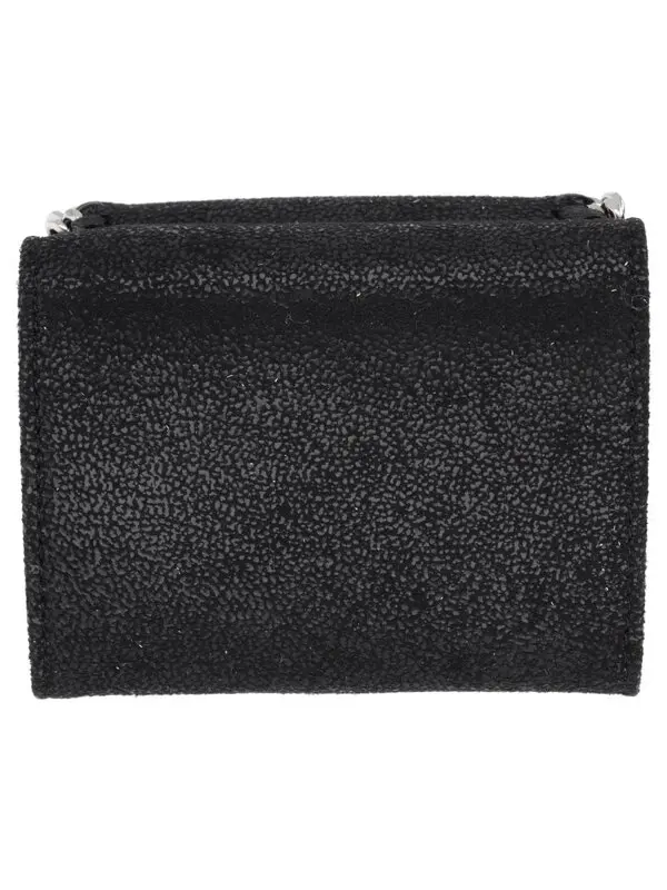 Stella McCartney Wallet Holder Falabella - Black