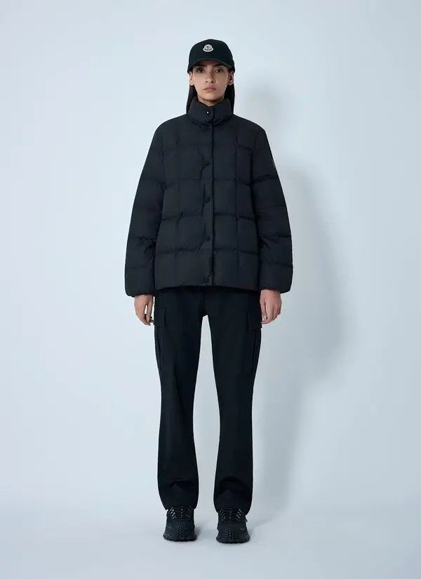 Moncler Quilted Down Jacket - Black