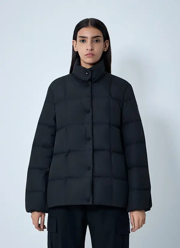 Moncler Quilted Down Jacket - Black