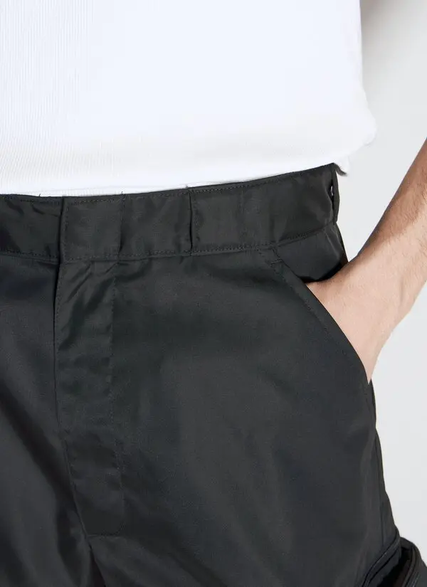 Prada Re-nylon Cargo Bermuda Shorts