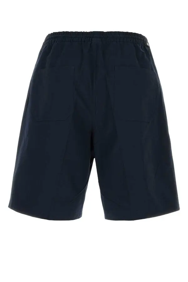 Prada Dark Poplin Bermuda Shorts