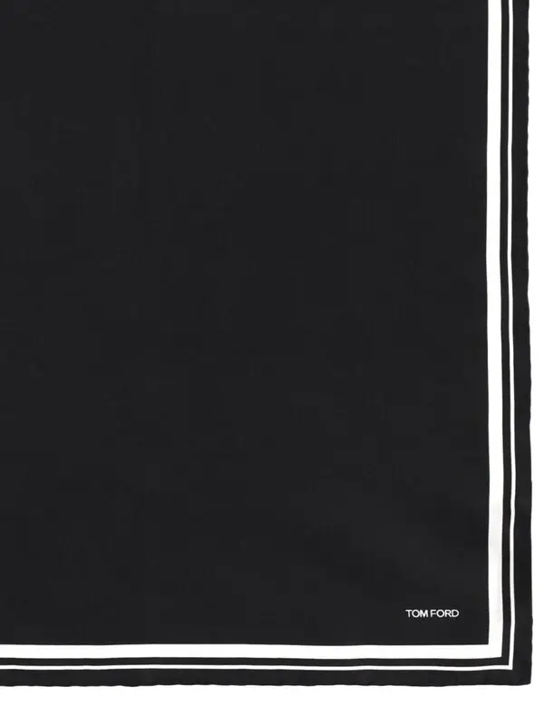 TOM FORD Pocket Handkerchief - Black