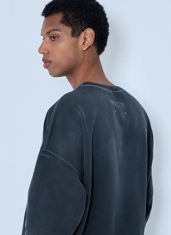 MAISON MARGIELA Cotton Jersey Sweatshirt