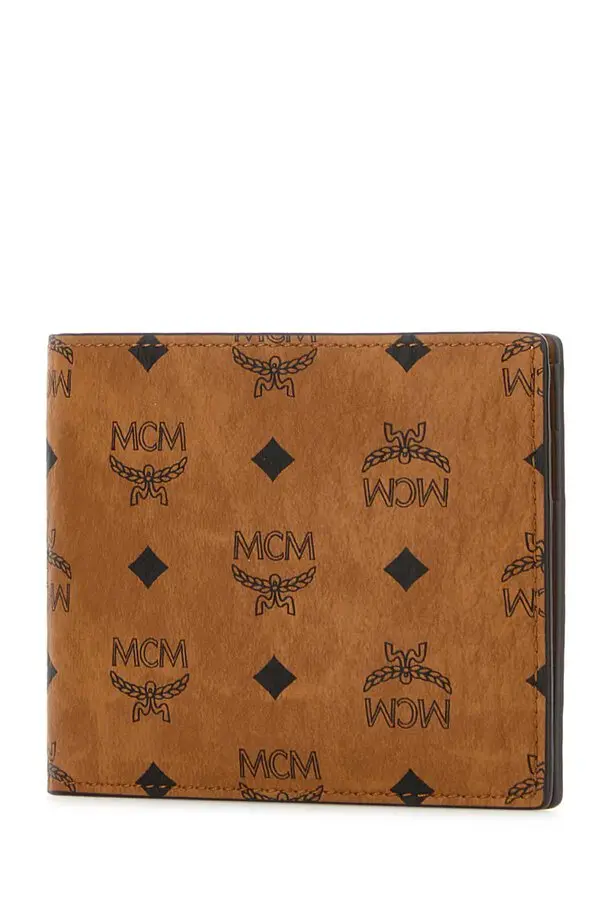 Mcm Printed Canvas Wallet - Multicolor
