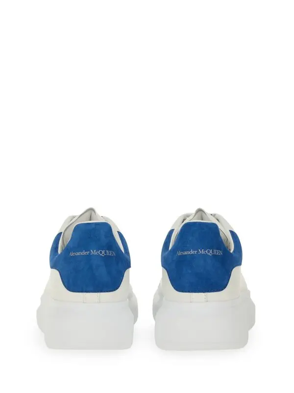 Alexander McQueen Oversized Leather Sneakers - White