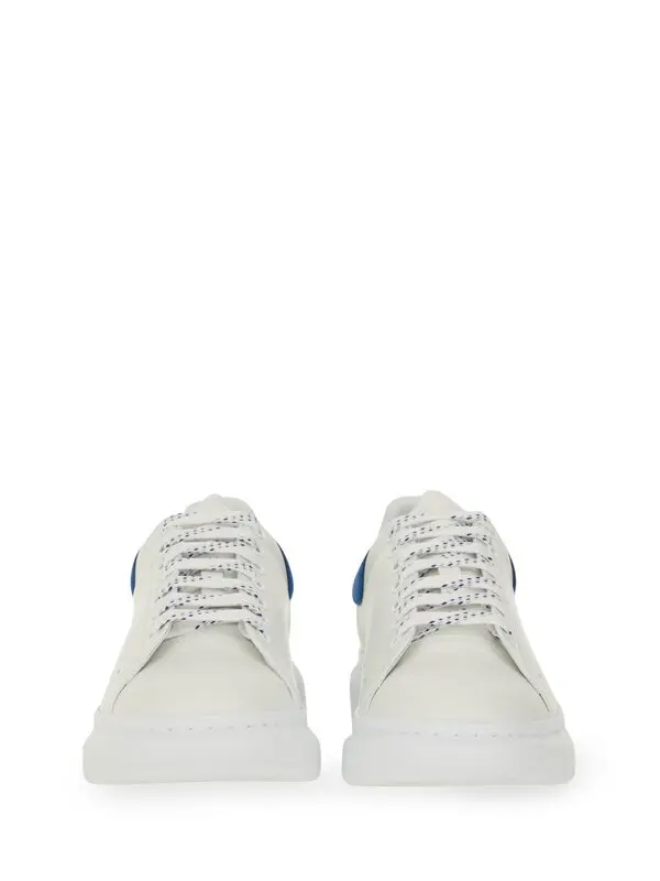 Alexander McQueen Oversized Leather Sneakers - White