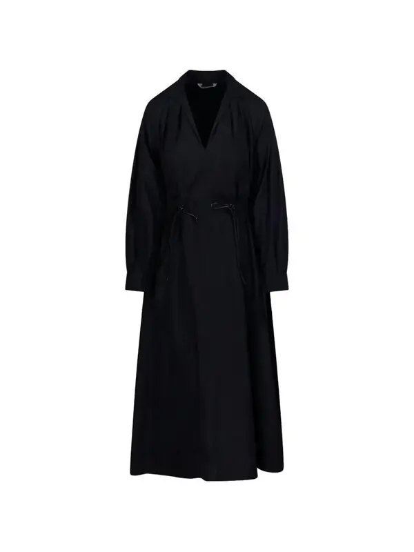 Max Mara Cotton Midi Dress - Multicolor