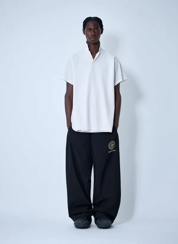 Balenciaga Logo Motif Track Pants - Black