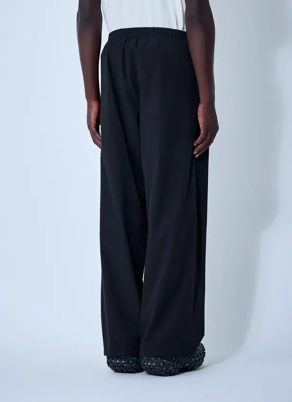 Balenciaga Logo Motif Track Pants - Black